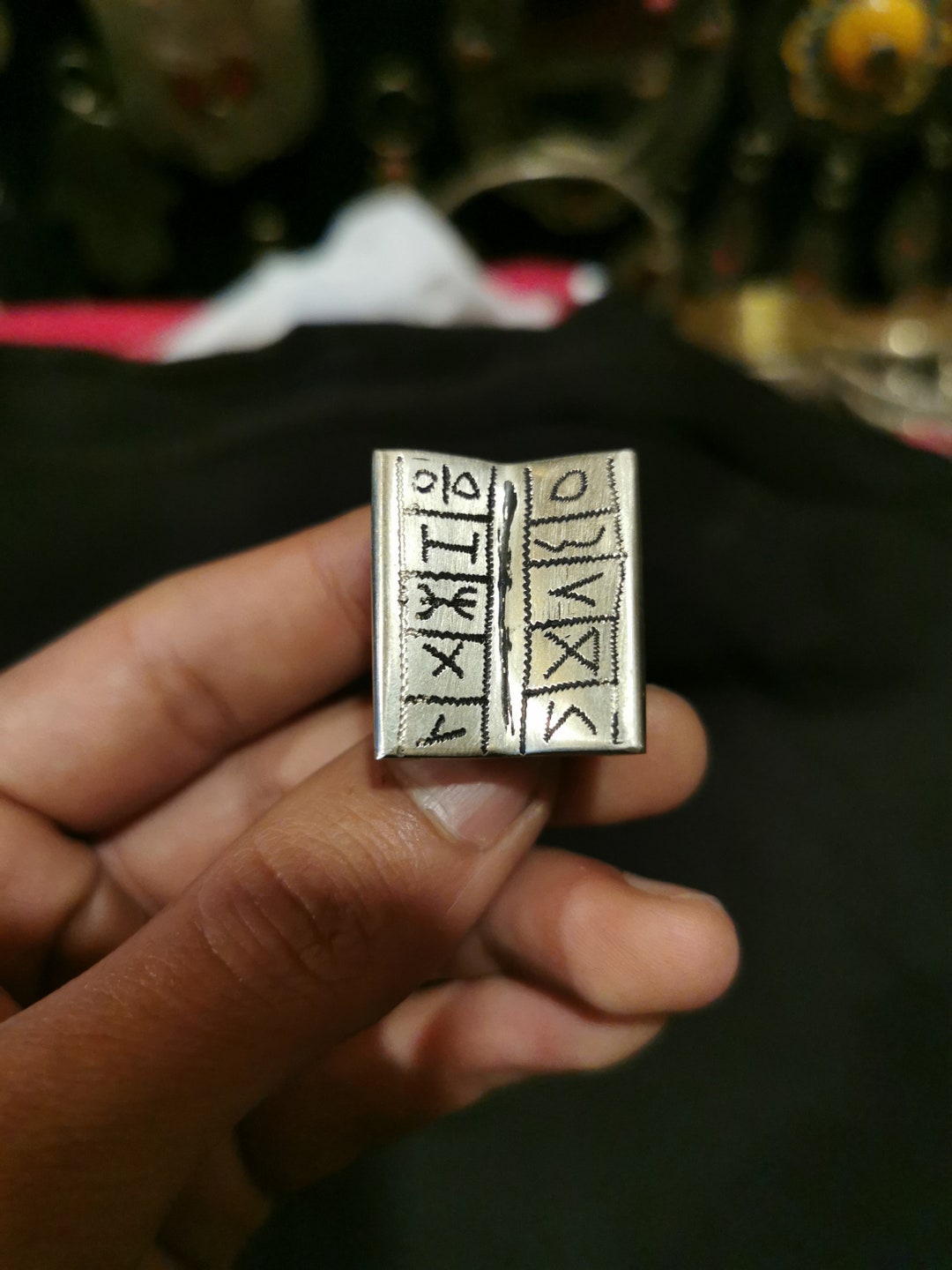 Magical Talisman Ring of Tuareg Tribes, African Ring, Magic Square Ring ...
