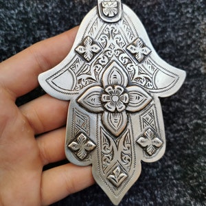 Authentic Moroccan Amulet: Hand of Fatima khamsa Vintage - Etsy