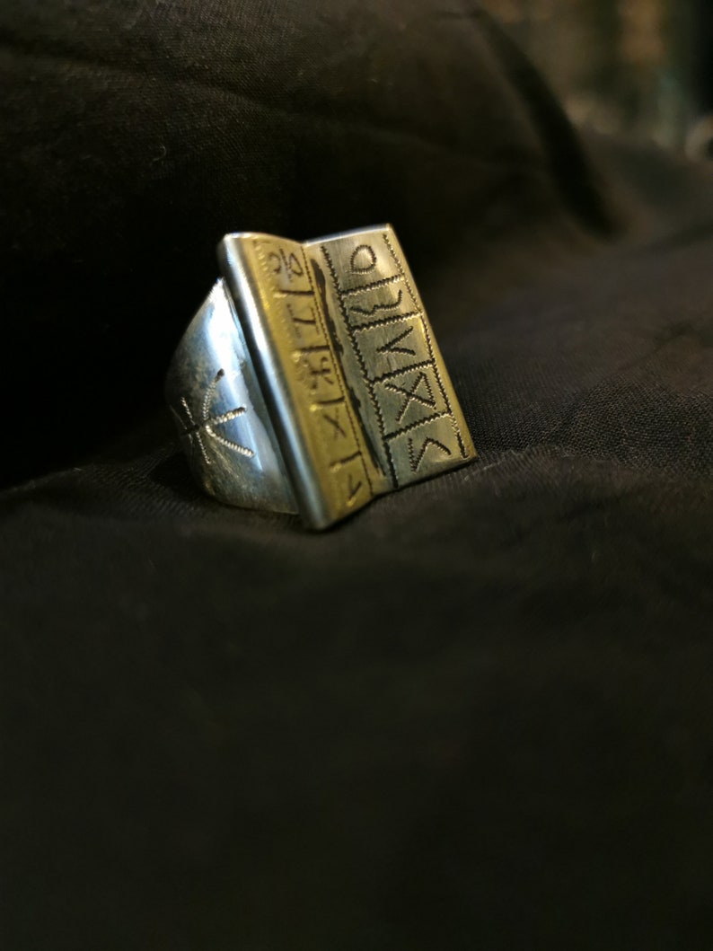 Magical Talisman Ring of Tuareg Tribes, African Ring, Magic Square Ring ...