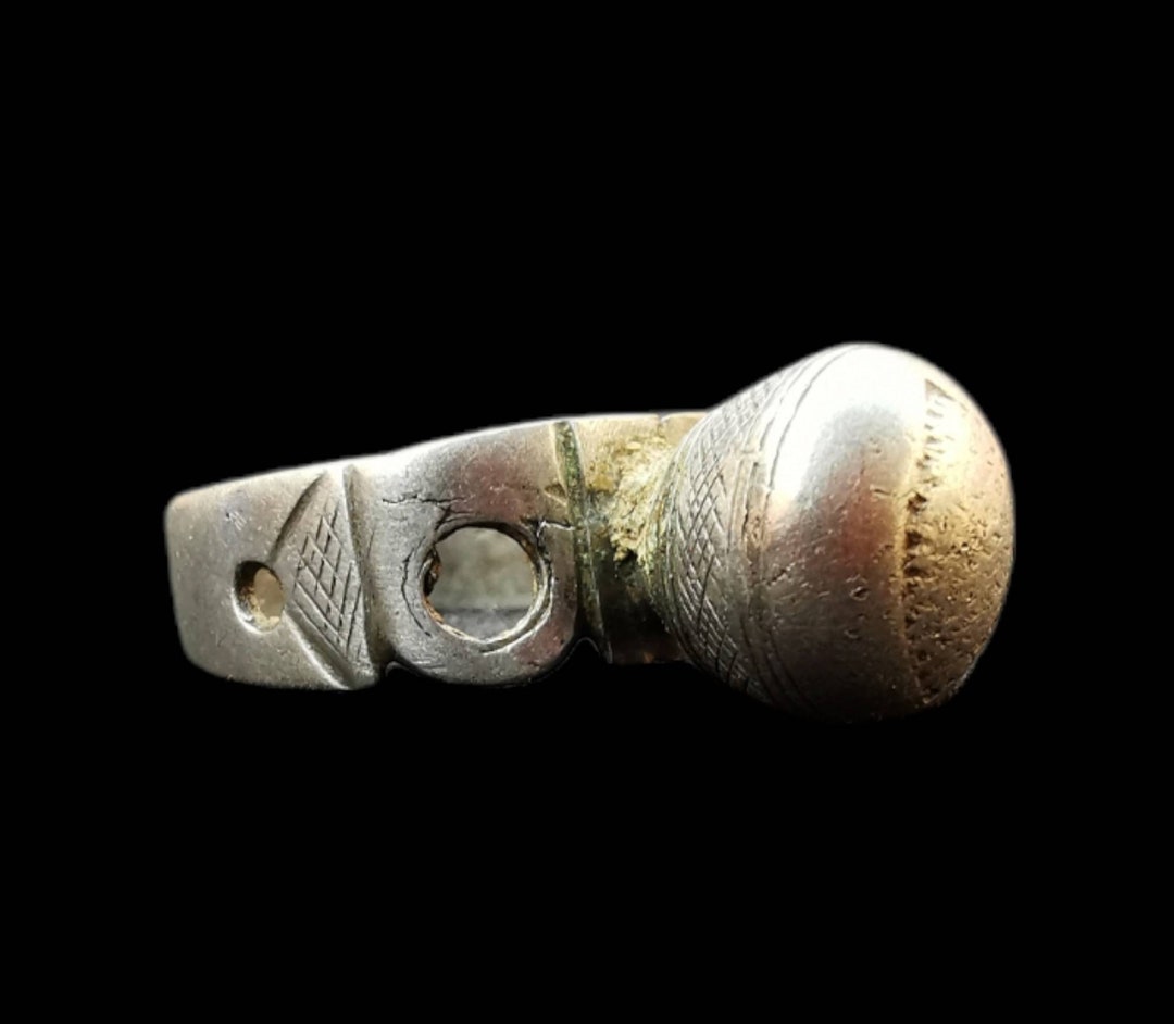 Antique Fulani Tribal Ring From the Sahel ,african Massive Ring ...