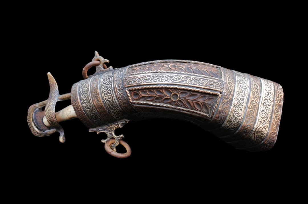 Antique Flask Bottle, Antique Brass Flask Bottle, Ancient Flask Bottle ...