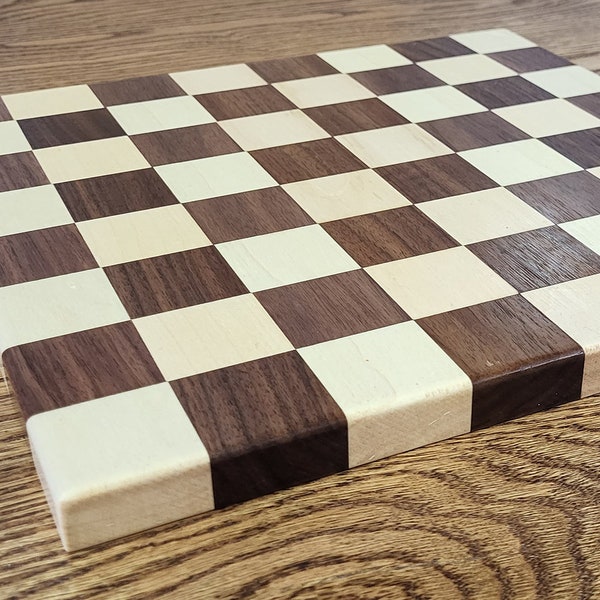 Wood Checker Board - Etsy