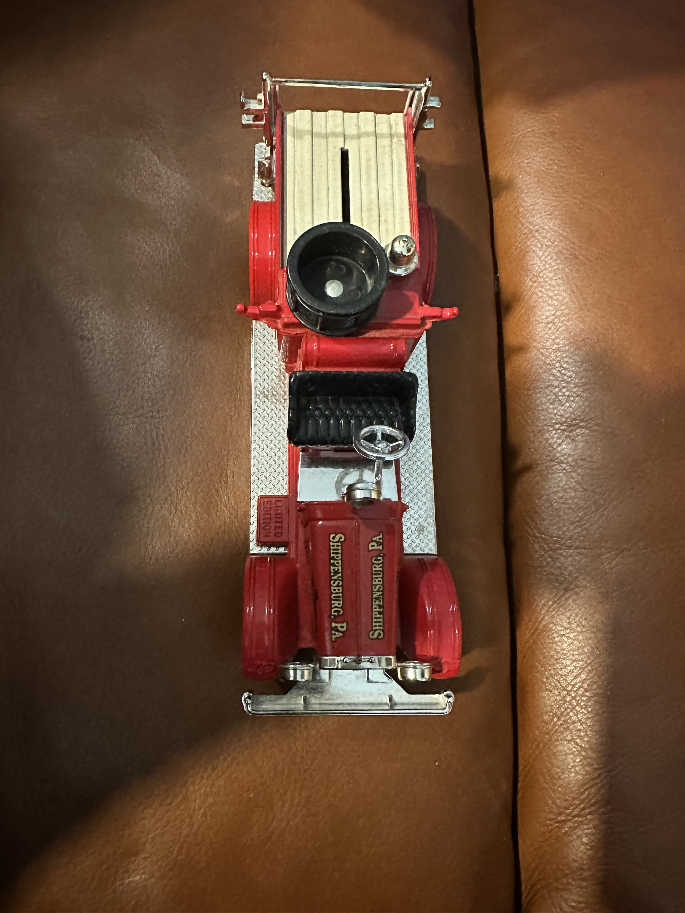 Vintage ERTL Fire Truck Bank - Etsy