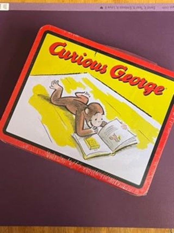 Vintage 1998 Curious George Lunch Box | Etsy