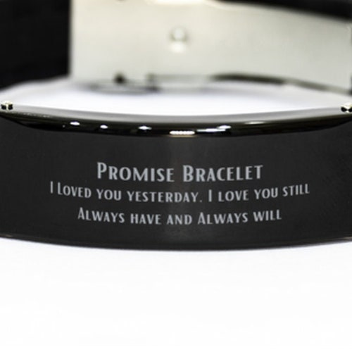 Promise Bracelet Promise Gift for Him Romantic Gifts for - Etsy