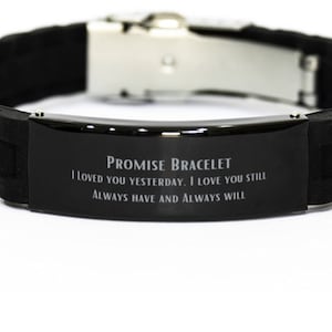 Promise Bracelet, Promise Gift for Him, Romantic Gifts for Him, Gift ...
