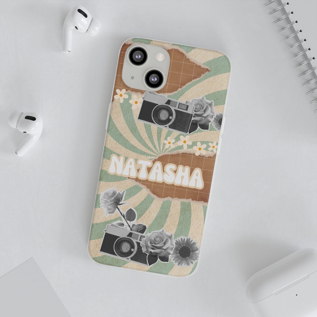 Personalized Retro Camera Phone Case: Custom Name iPhone & Samsung ...