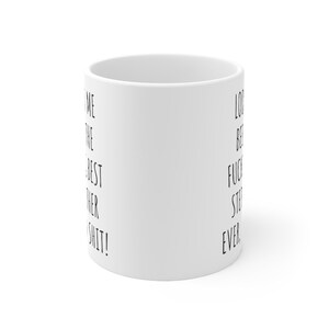 Step Brother Gift, Step Brother Sister, Step Brother Mug, Stepbrother ...