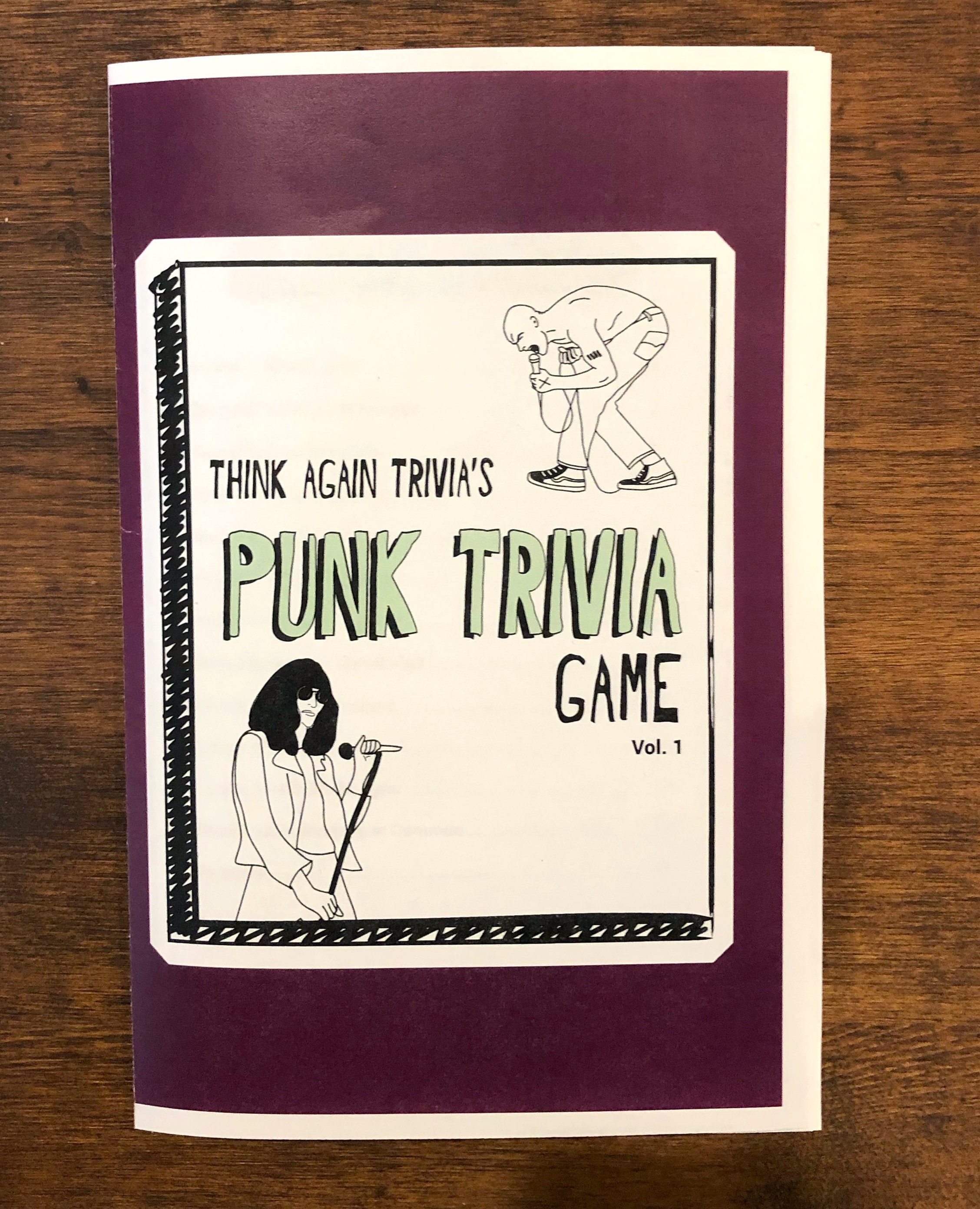 Punk Trivia Game - Printable and Digital Versions - Etsy