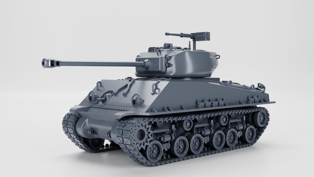 Ba Battlegroup Sherman M4A3E8 “easy Eight”) (USA, WW2) Various Scales ...
