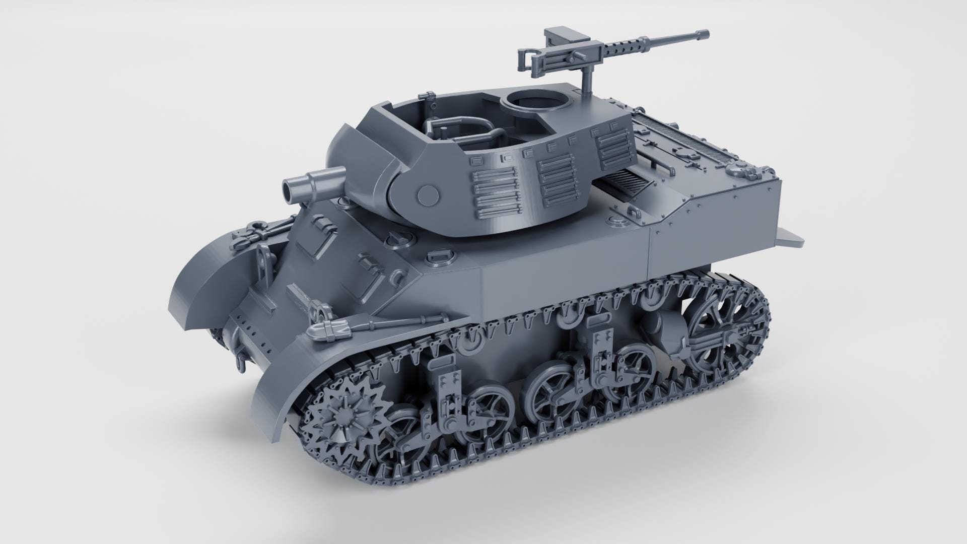 Ba Battlegroup M8 Scott Howitzer Motor Carriage (USA, WW2) Various ...
