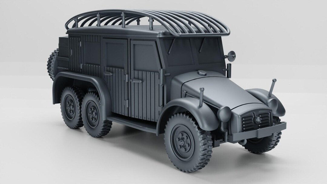 Bolt Action Battlegroup Krupp Protze L2 H-143 Funkkraftwagen Kfz.19 ...