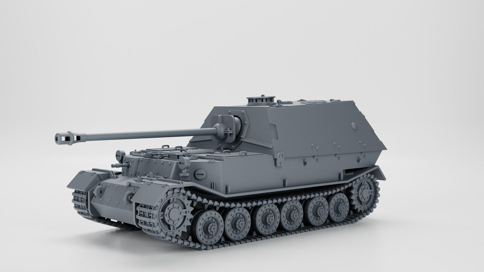 Panzerjager Tiger "elefant" Model: 8.8 Cm Pak 43, WW2 Germany (various ...