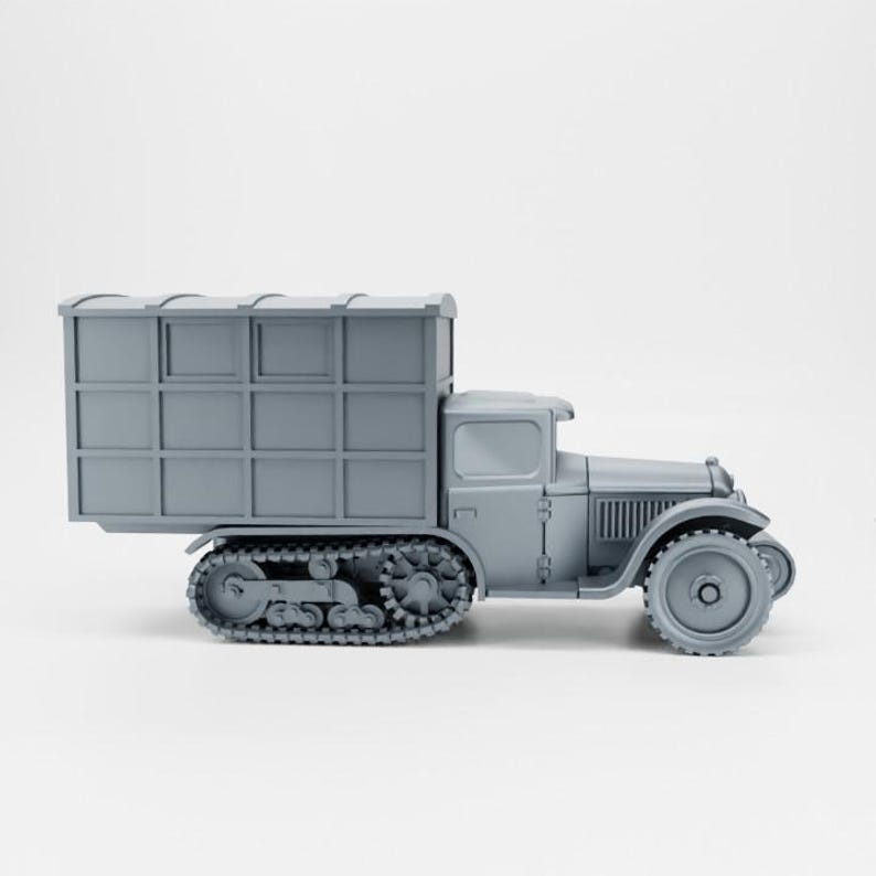 Bolt Action Battlegroup Half-track Citroen-kegresse P17 (belgium, WW2 ...