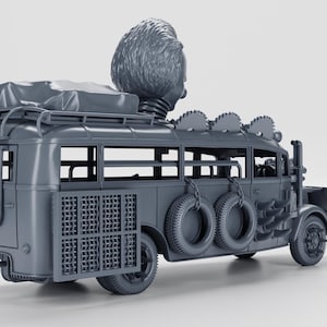 Opel Blitz Ambulance Bus (germany, WW2) K47 Fallout Gaslands Weird War ...
