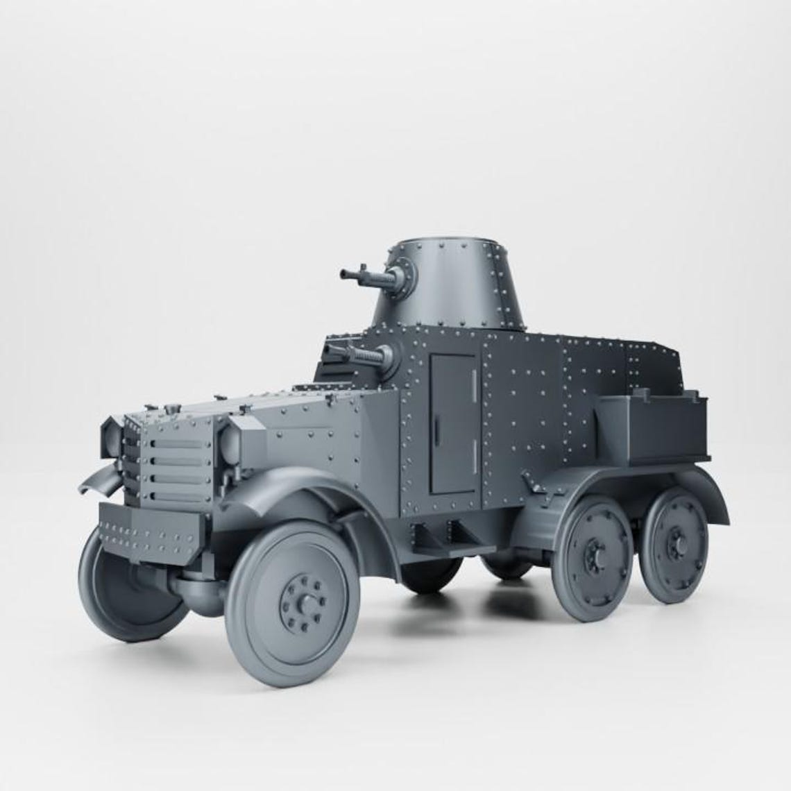 Bolt Action Battlegroup Type 92 Chiyoda Armored Car (6x6) (IJA, WW2 ...
