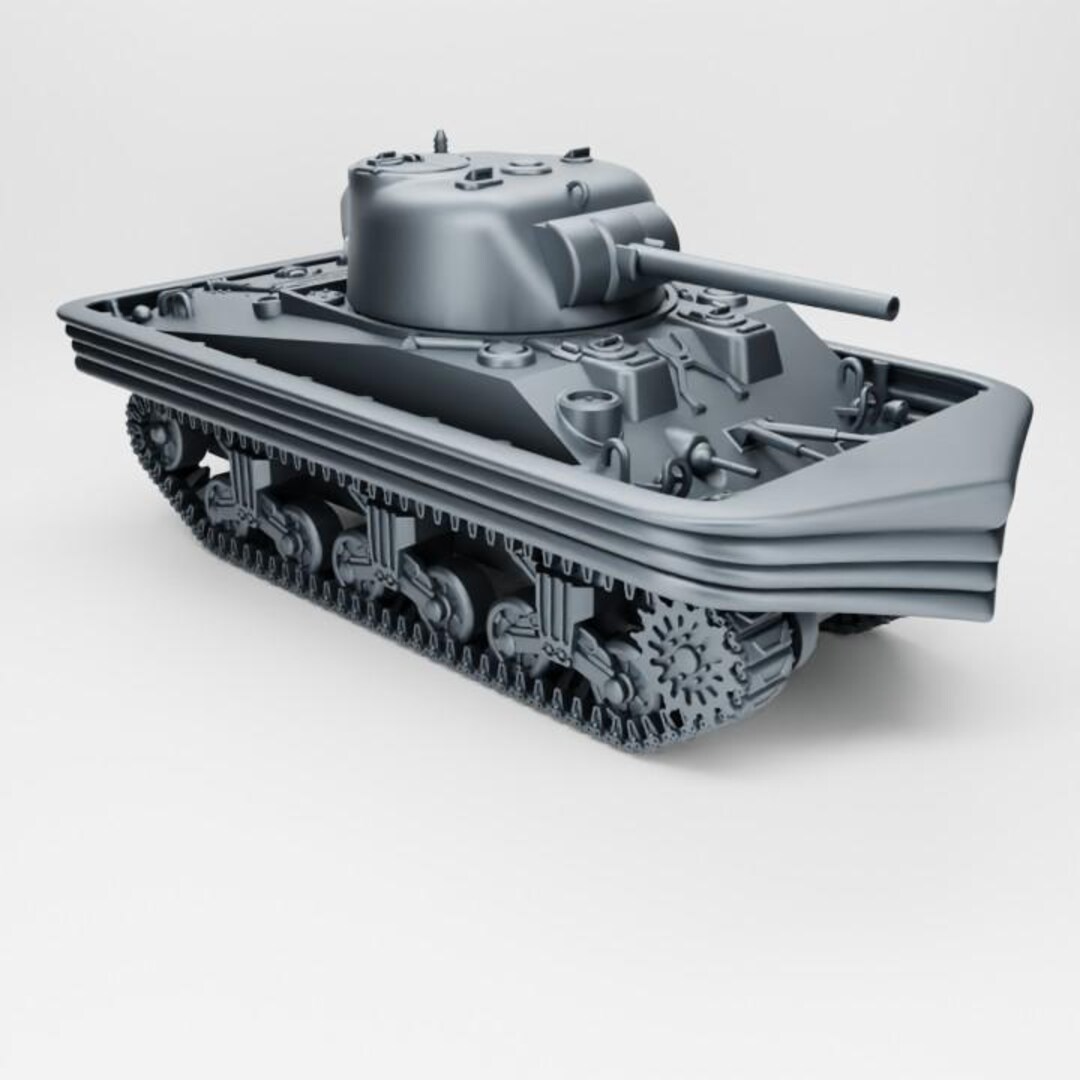 Sherman Duplex Drive (donald Duck) (UK, WW2) Various Scales - Etsy