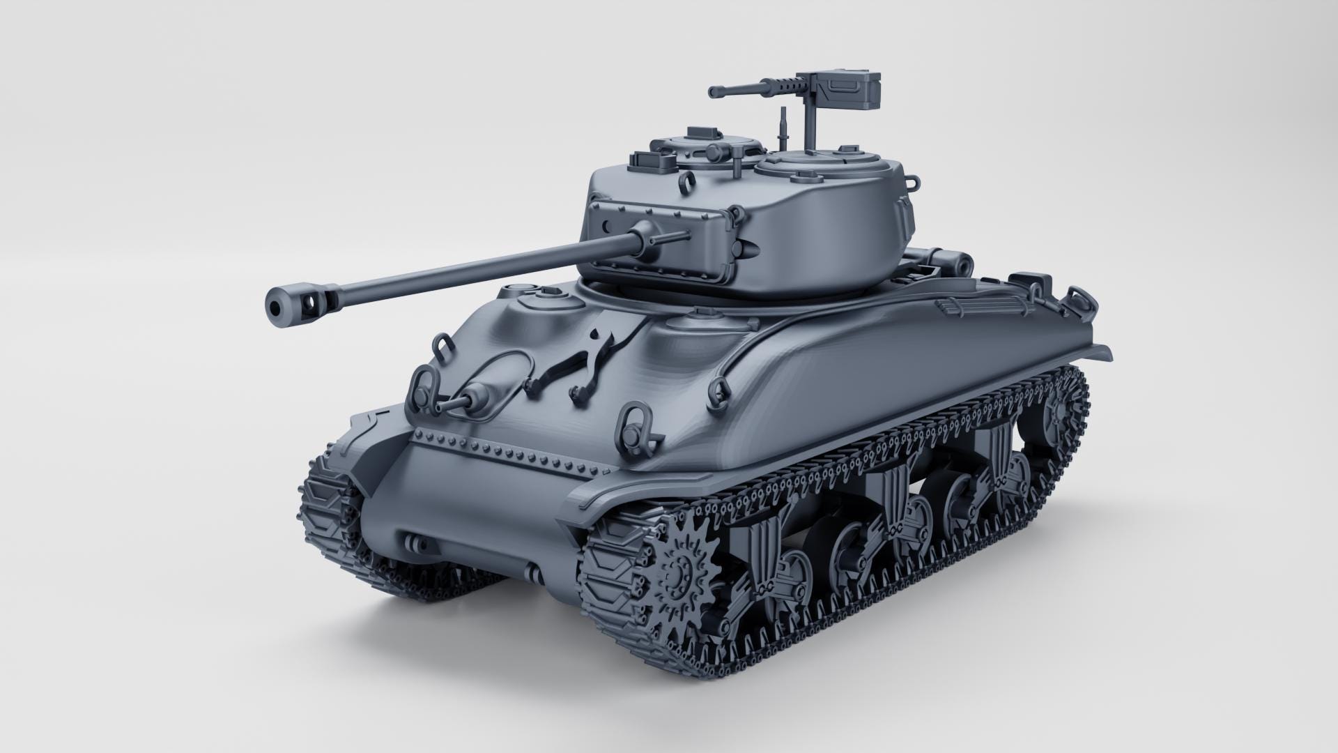 Ba Battlegroup Sherman M4A1 76mm Cast Hull (USA, WW2) Various Scales - Etsy
