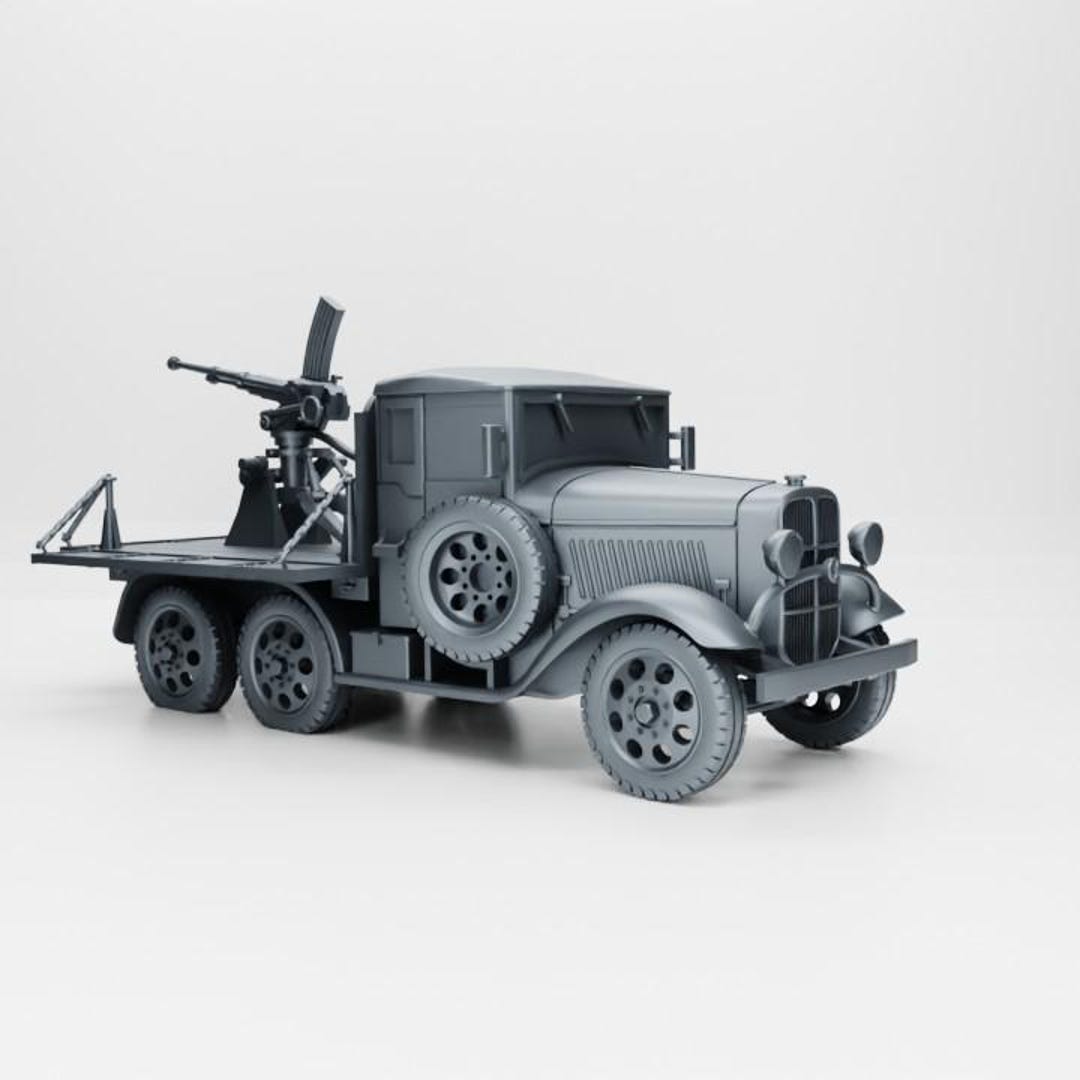 Type 98 AA Machine Cannon Carrier: Resin IJA WW2 Miniature - Etsy