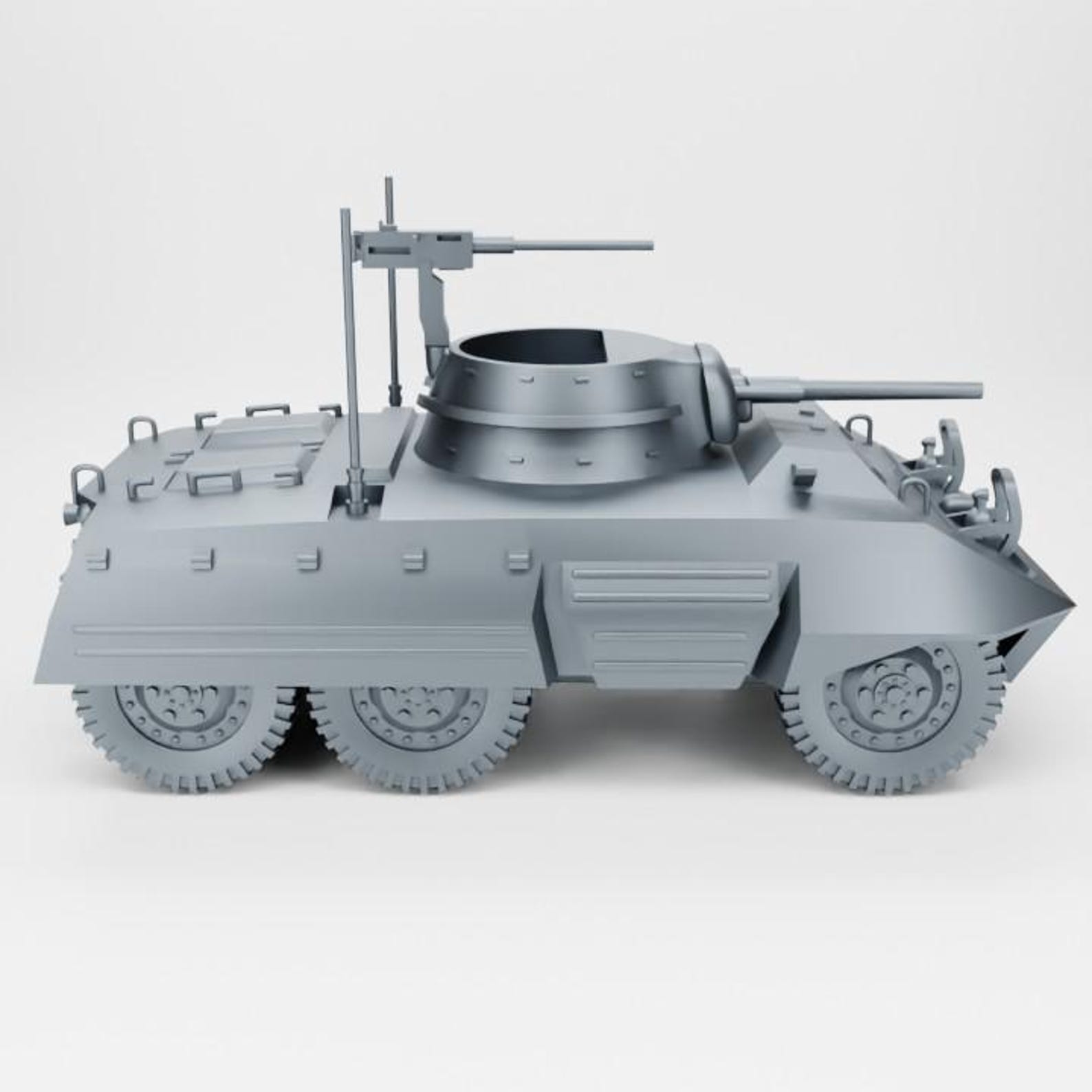 M8 Greyhound Armored Car - 3D Printed WWII US Recon Vehicle - Etsy