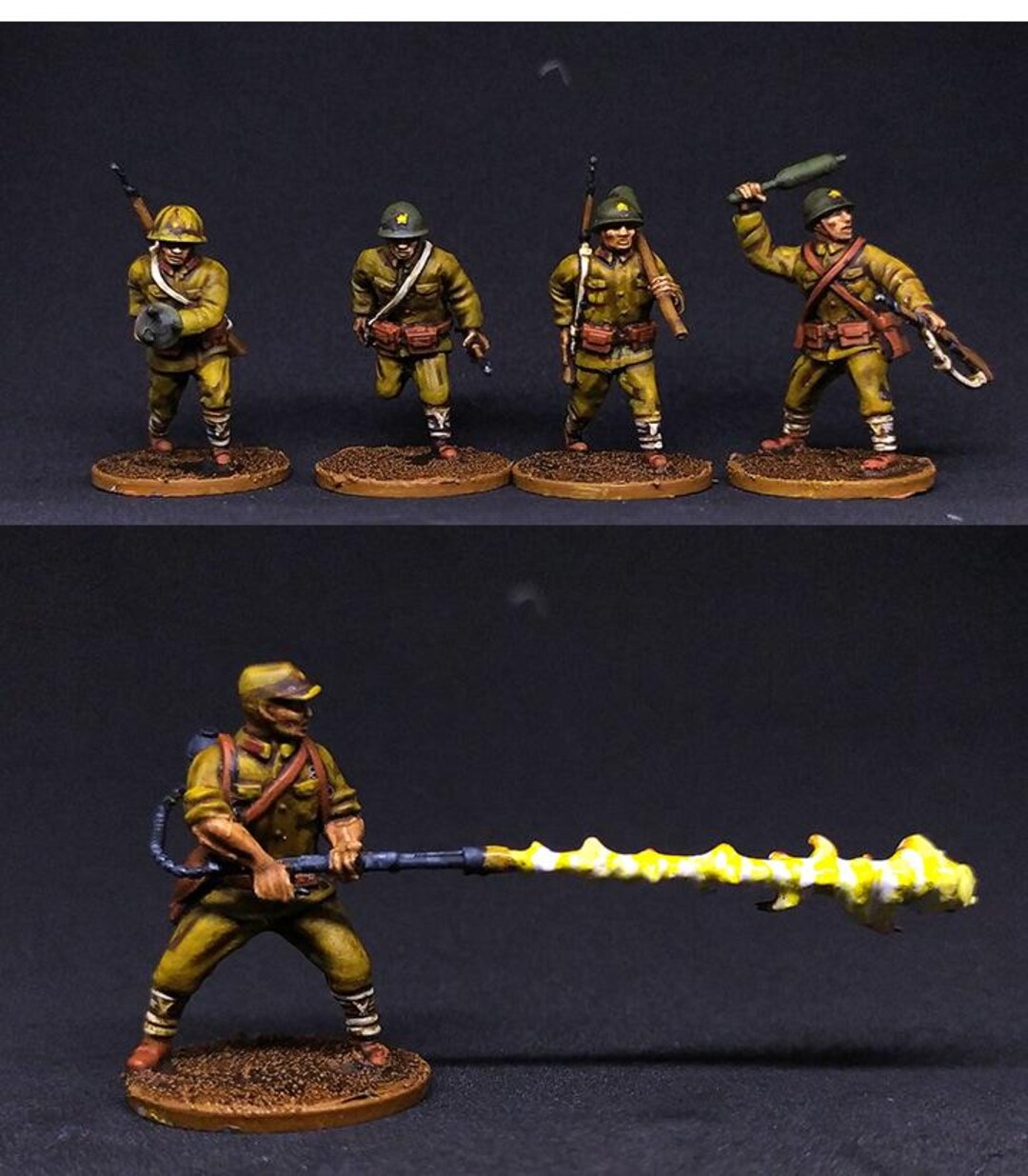 Imperial Japanese Demolition Team (5) Flamethrower | 3D Printed ...
