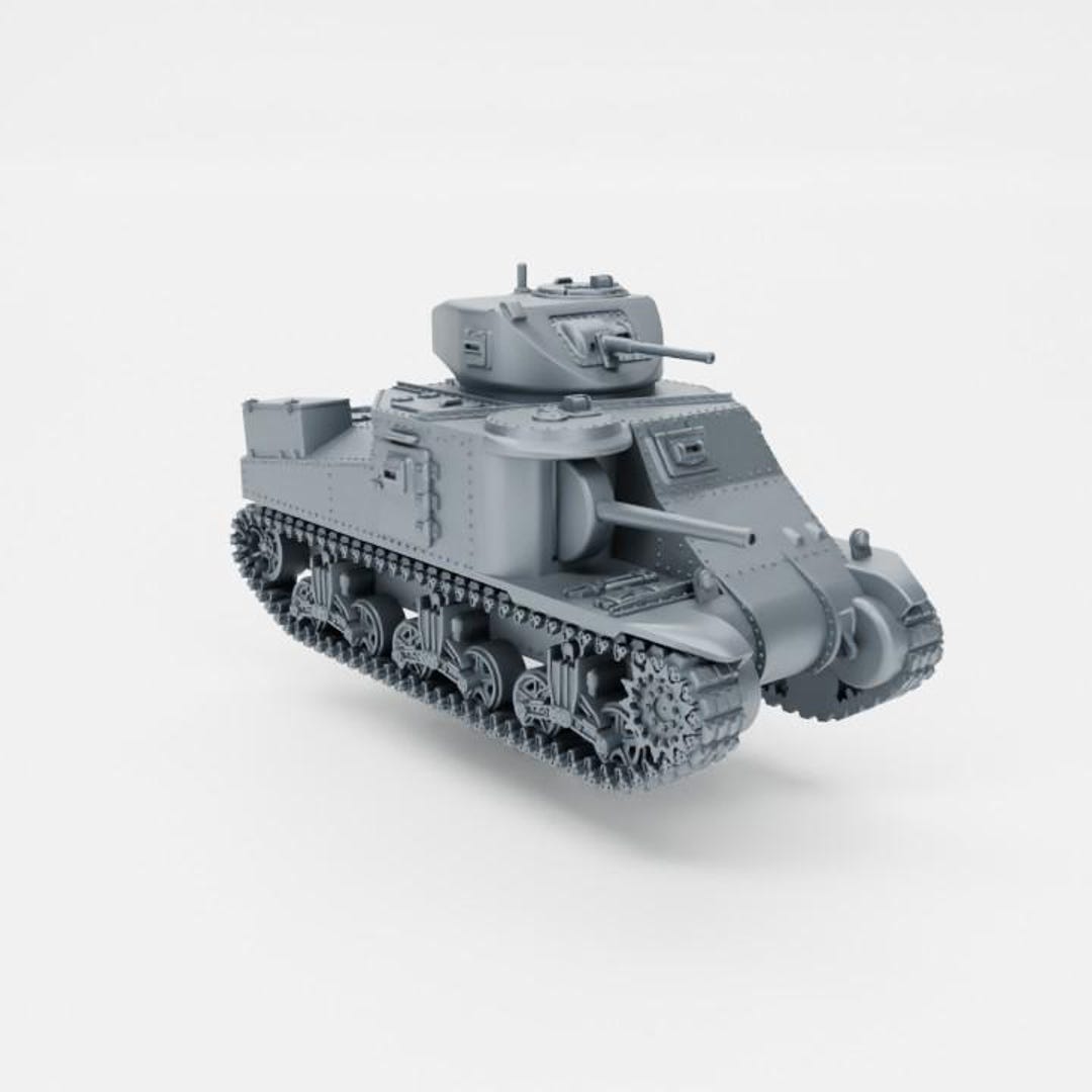 Bolt Action Battlegroup M3 Grant Medium Tank (UK, WW2) Various Scales ...