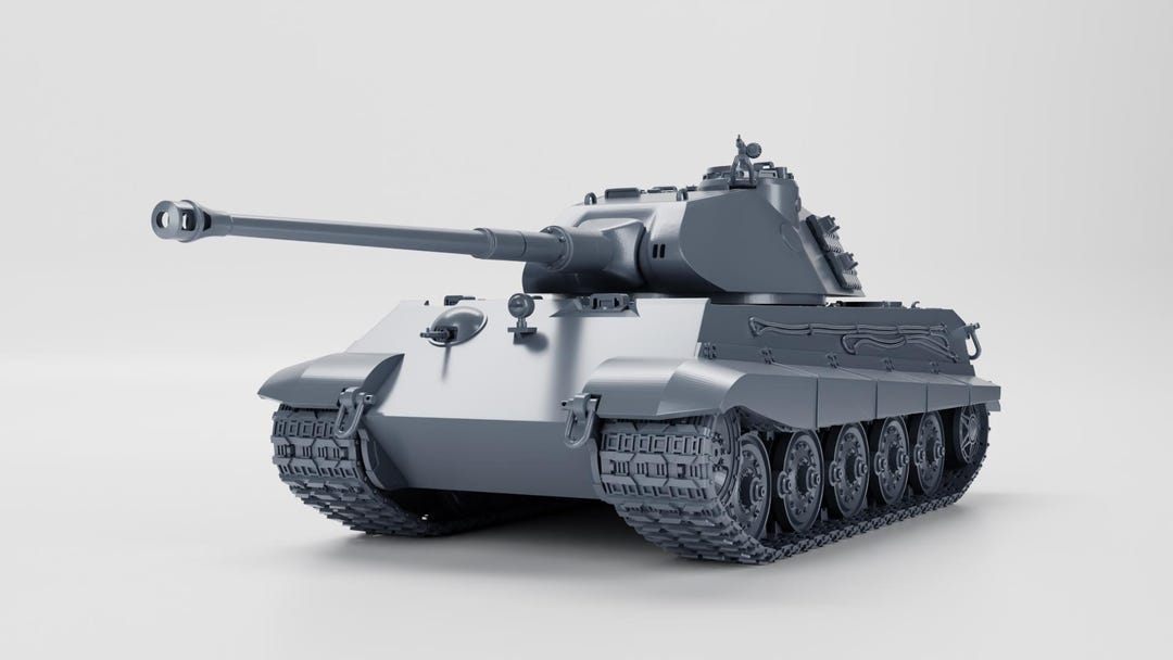 Tiger II Ausf.b - Porsche Turret (germany, WW2) Various Scales - Etsy