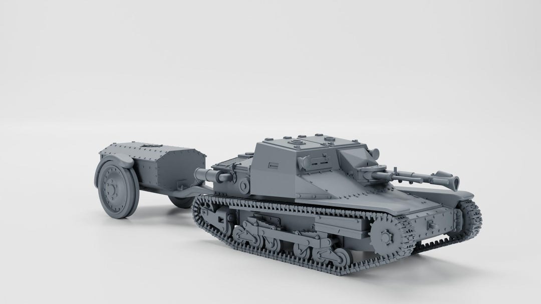 BA Battlegroup Fiat-ansaldo CV33 Lanciaflamme Flamethrower Tankette ...