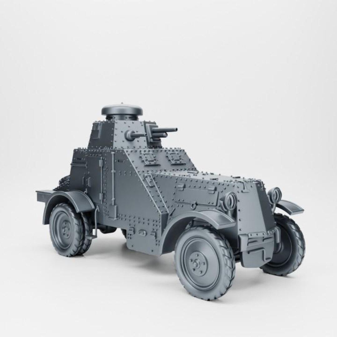 BA Battlegroup BA-27 Armored Car (soviet, WW2) Various Scales - Etsy