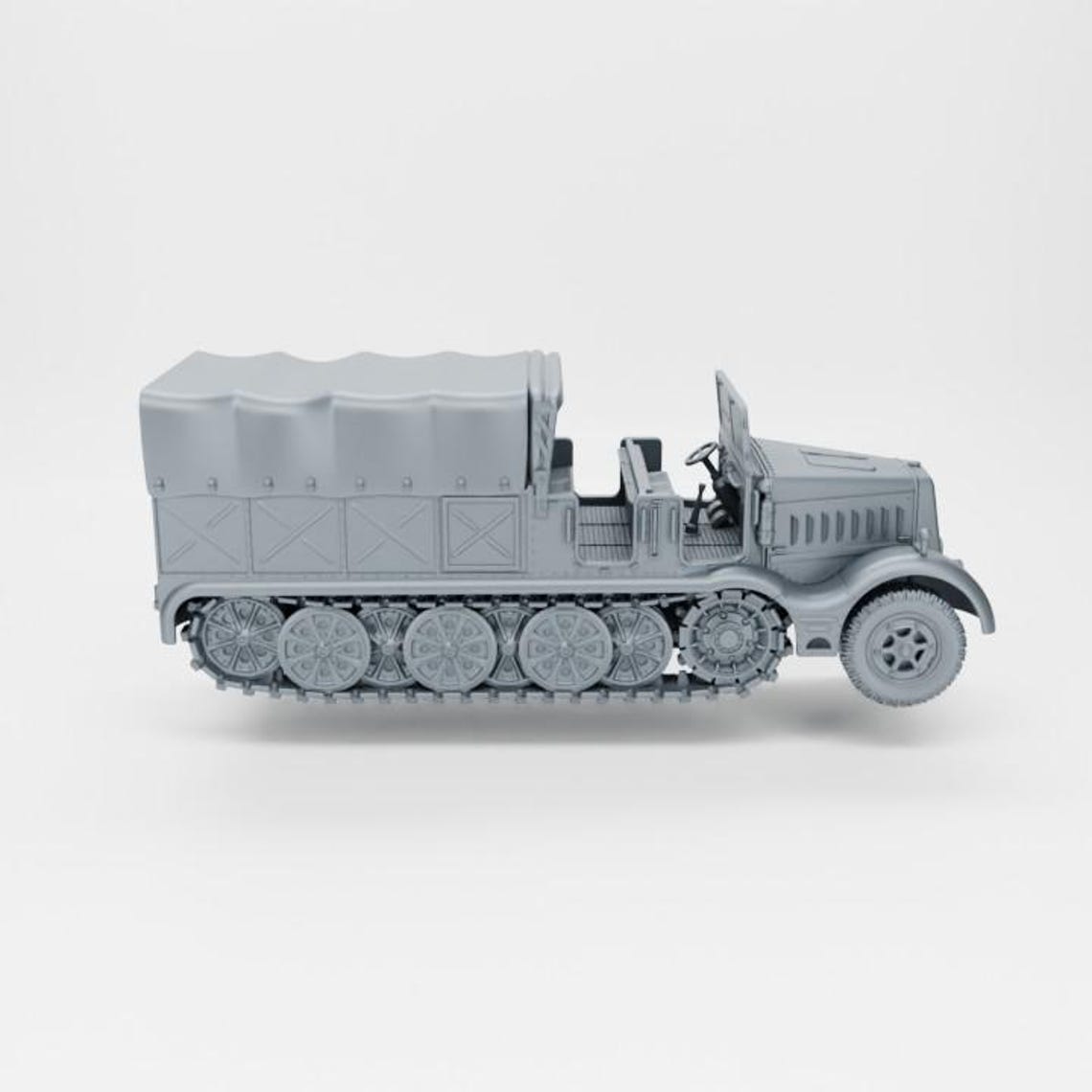 Bolt Action Battlegroup Sd.kfz.9 Zugkraftwagen 18t (FAMO) (germany, WW2 ...
