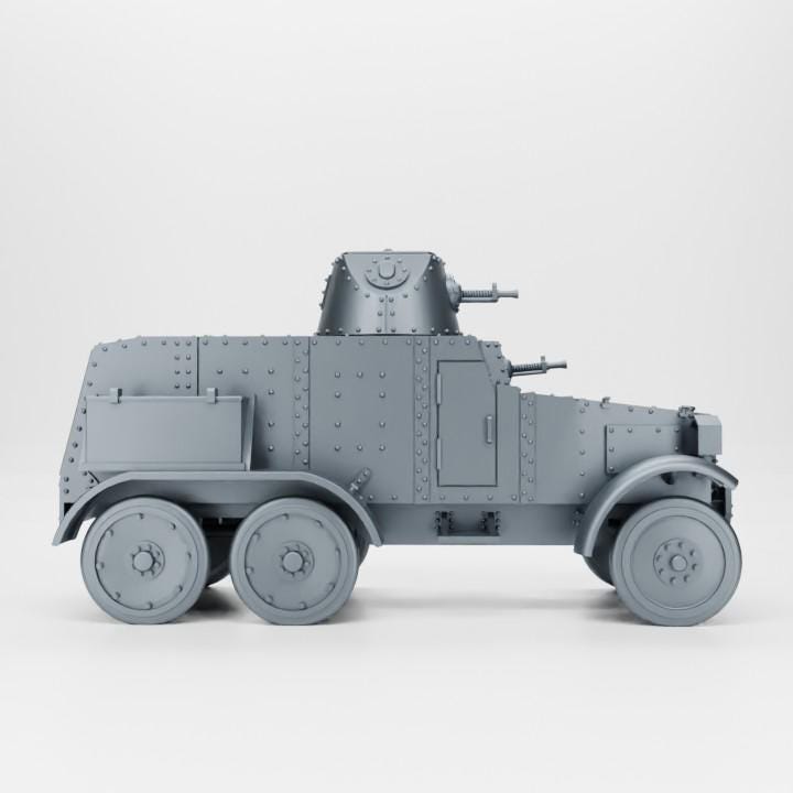 Bolt Action Battlegroup Type 92 Chiyoda Armored Car (6x6) (IJA, WW2 ...