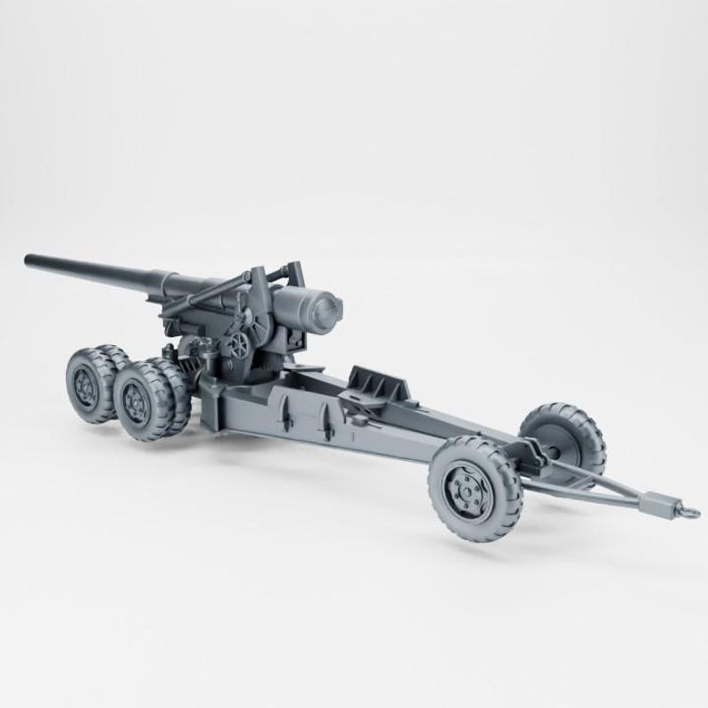 Howitzer 8-inches Long Tom USA – 3D Printed Resin Miniature | Highly ...