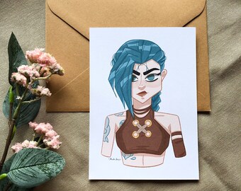 Arcane Postcard - Etsy