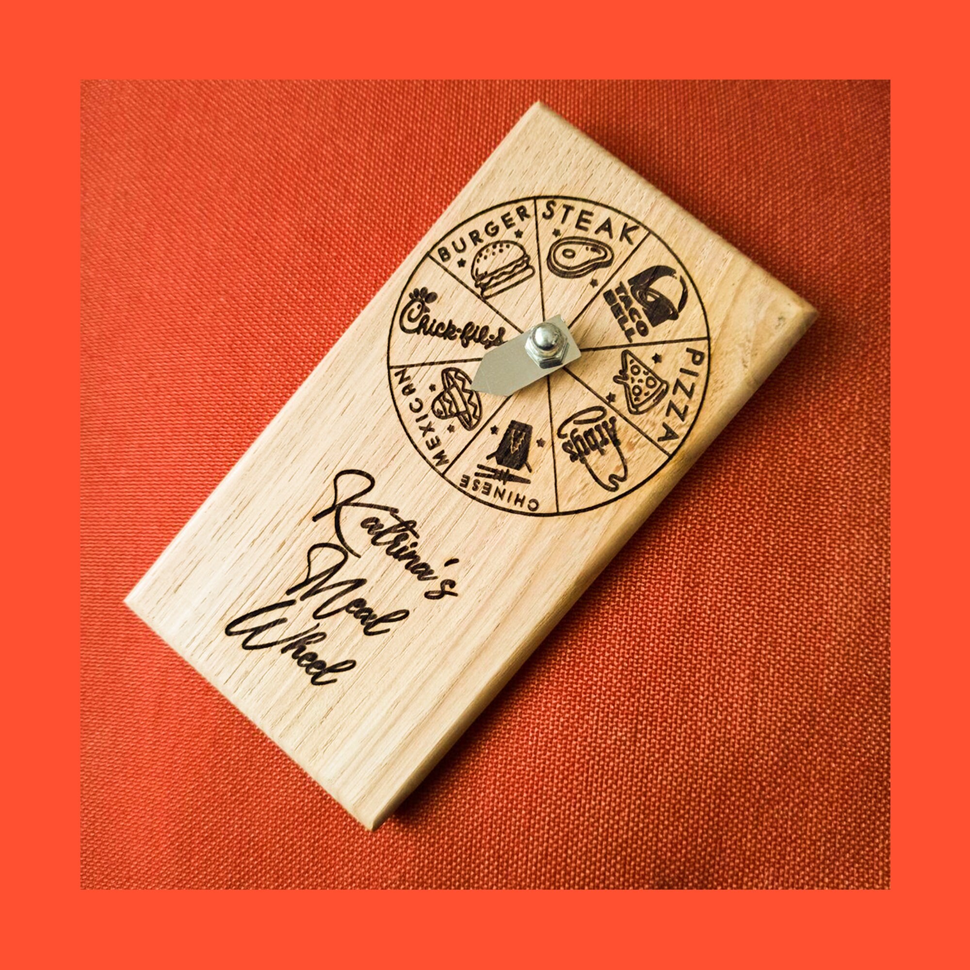 Decision Maker Wheel personalized, Customizable With Your Options ...