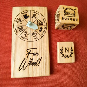 Decision Maker Wheel (personalized), Customizable With Your Options ...