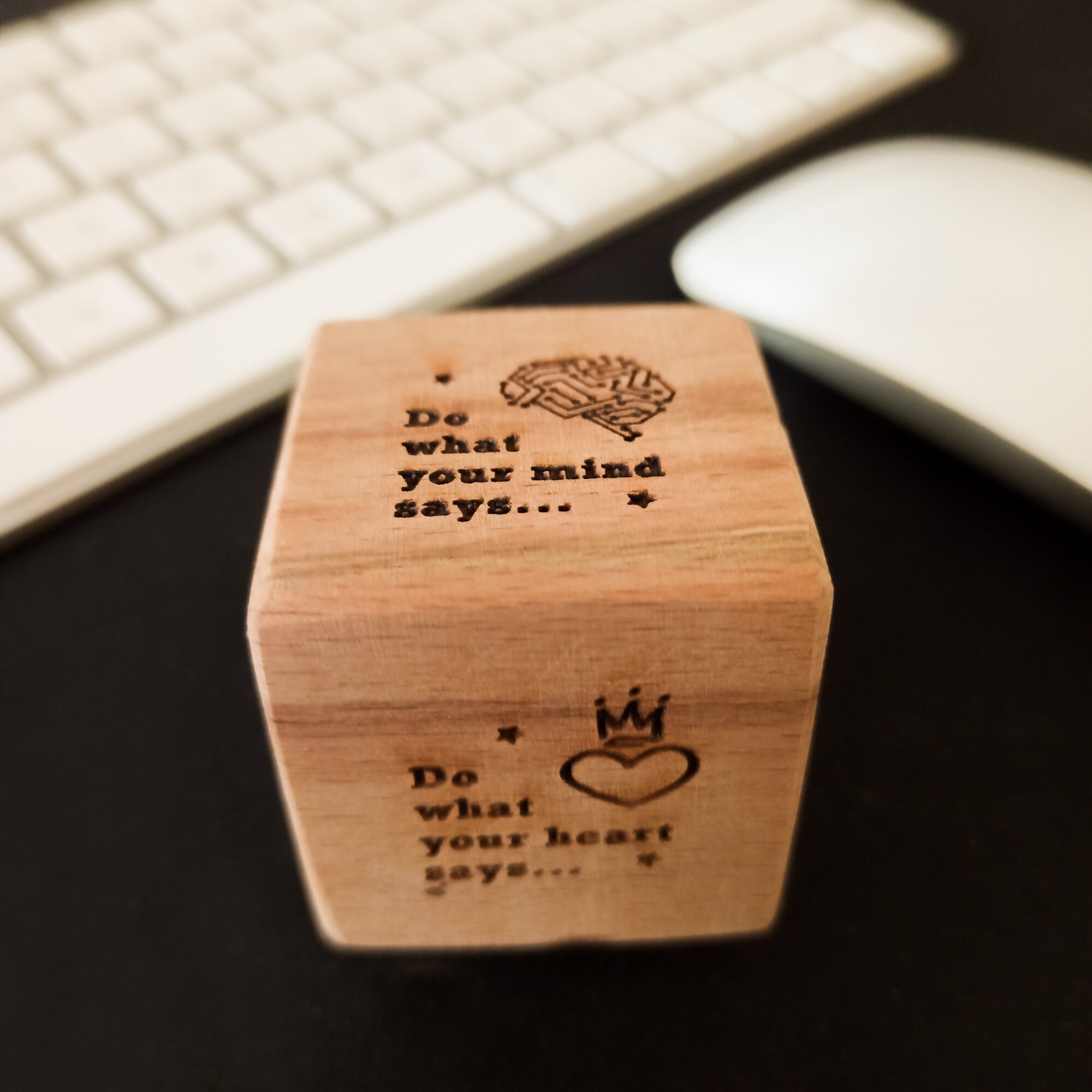 Fortune Telling Dice personalized Gift Fate Cube Gift for - Etsy