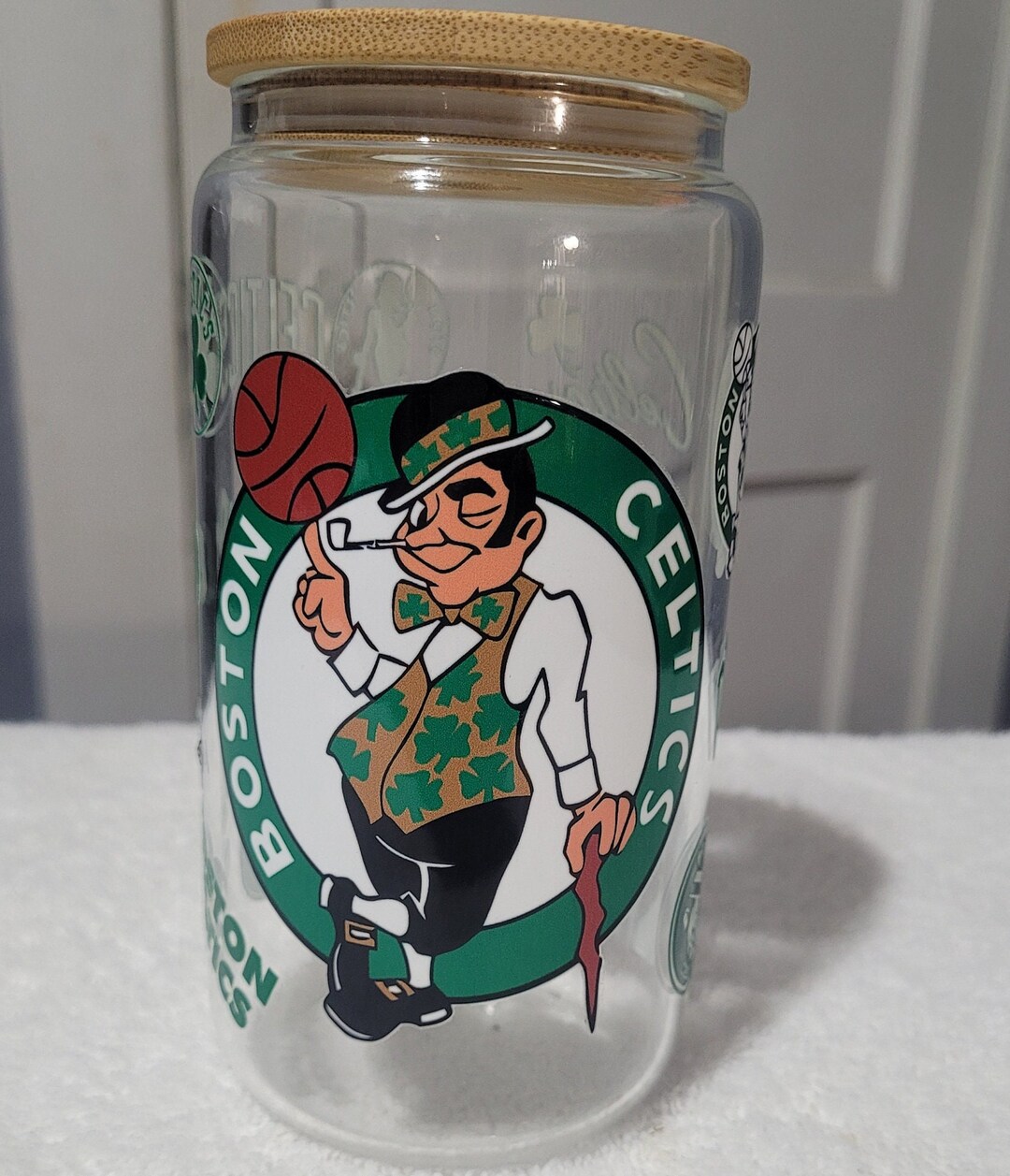 Celtic Libbey Cup, Basketball Cup, Favorite Team, Man Cave, Bamboo Lid ...