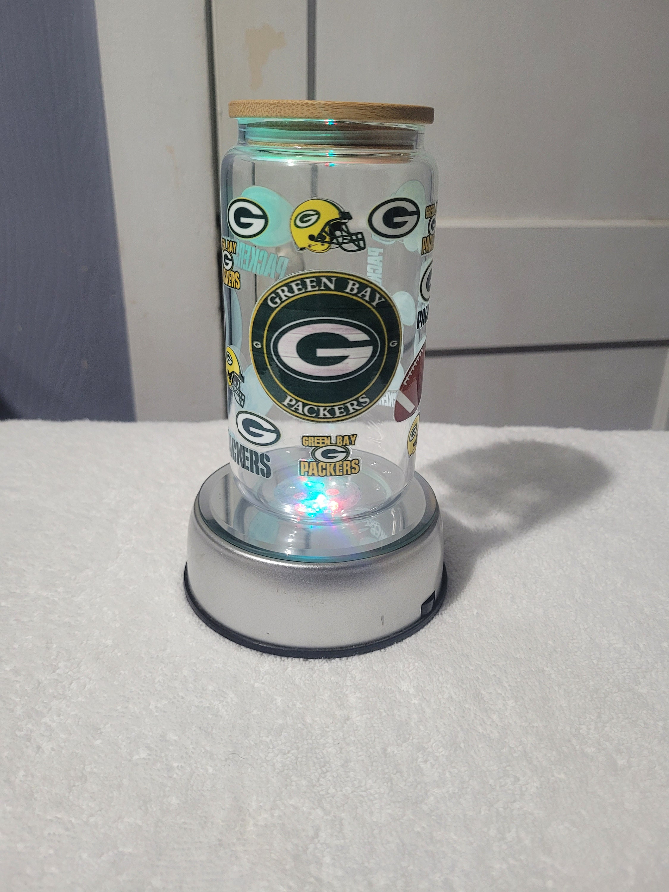 Green Bay Packers Libbey Glass Cup. - Etsy