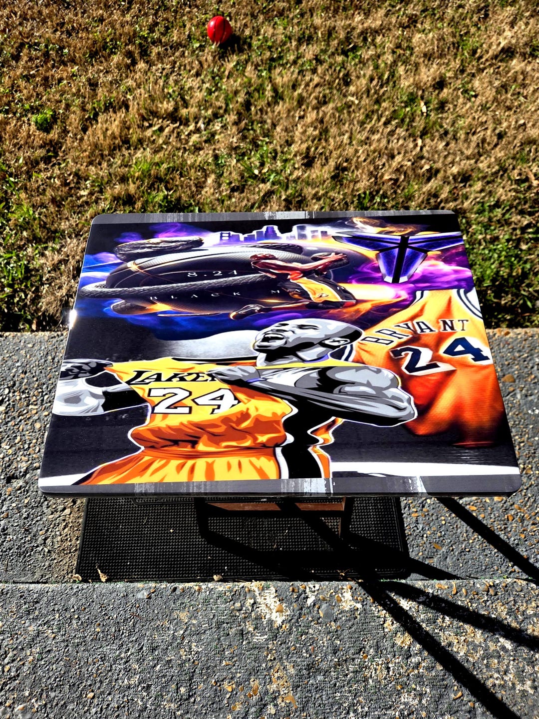 Custom Lakers Folding Tv Tray Table, Basketball Tray, Team Spirt ...