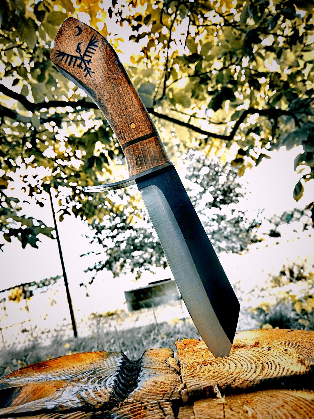 Fireside Edge: Bushcraft Knife - Etsy