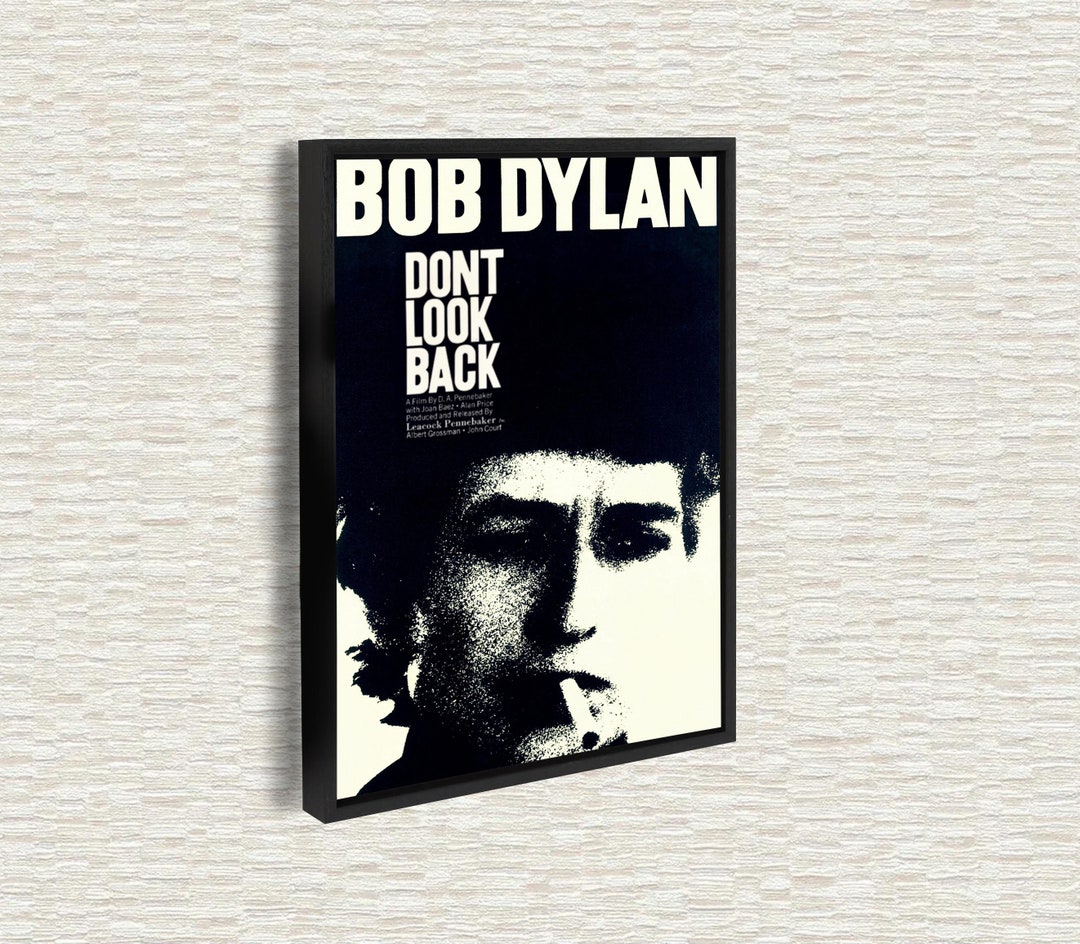 Bob Dylan Poster, Dont Look Back (1967), Bob Dylan Movie Film Poster ...