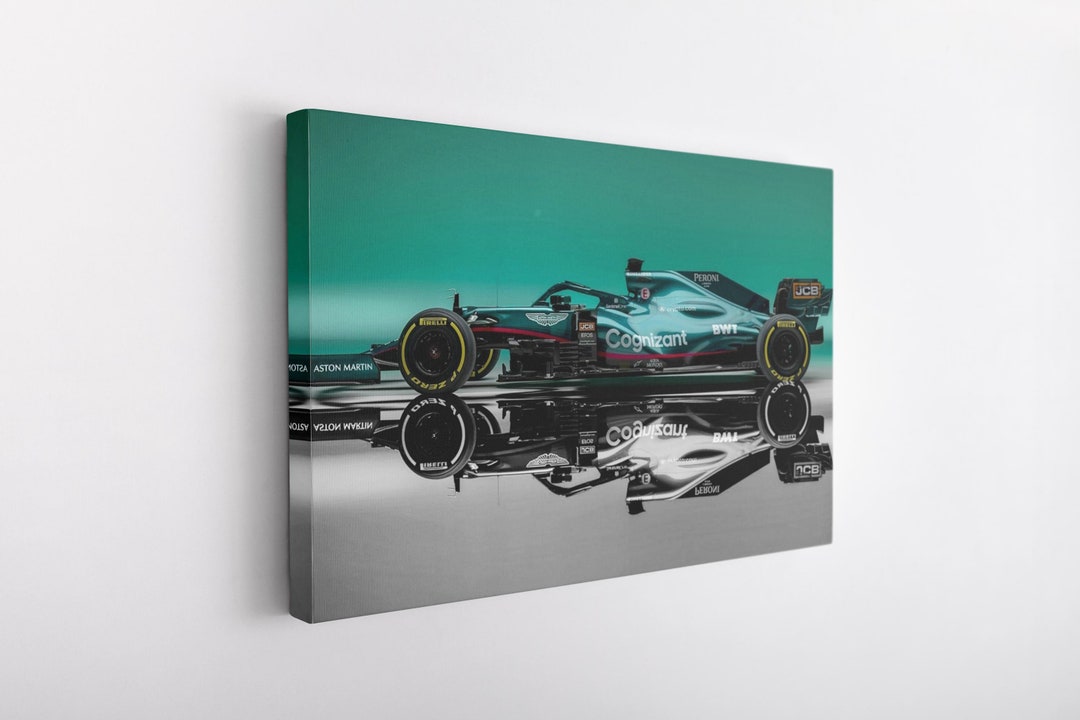 FORMULA 1 Car Poster, Aston Martin Print, Motorsports Race Cars, F1 ...