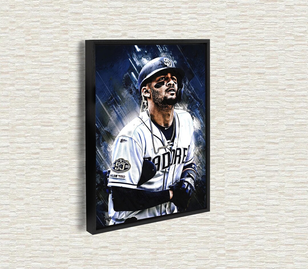 Fernando Tatis Jr Poster, Baseball Poster, San Diego Padres, Canvas ...