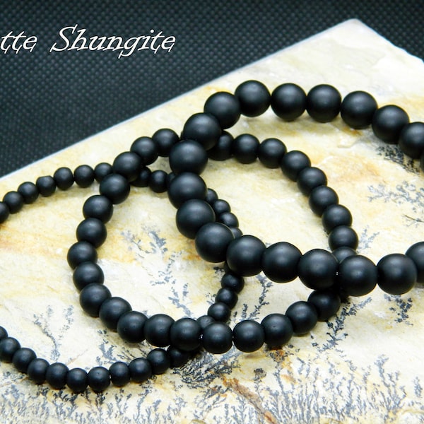 Shungite Beads - Etsy