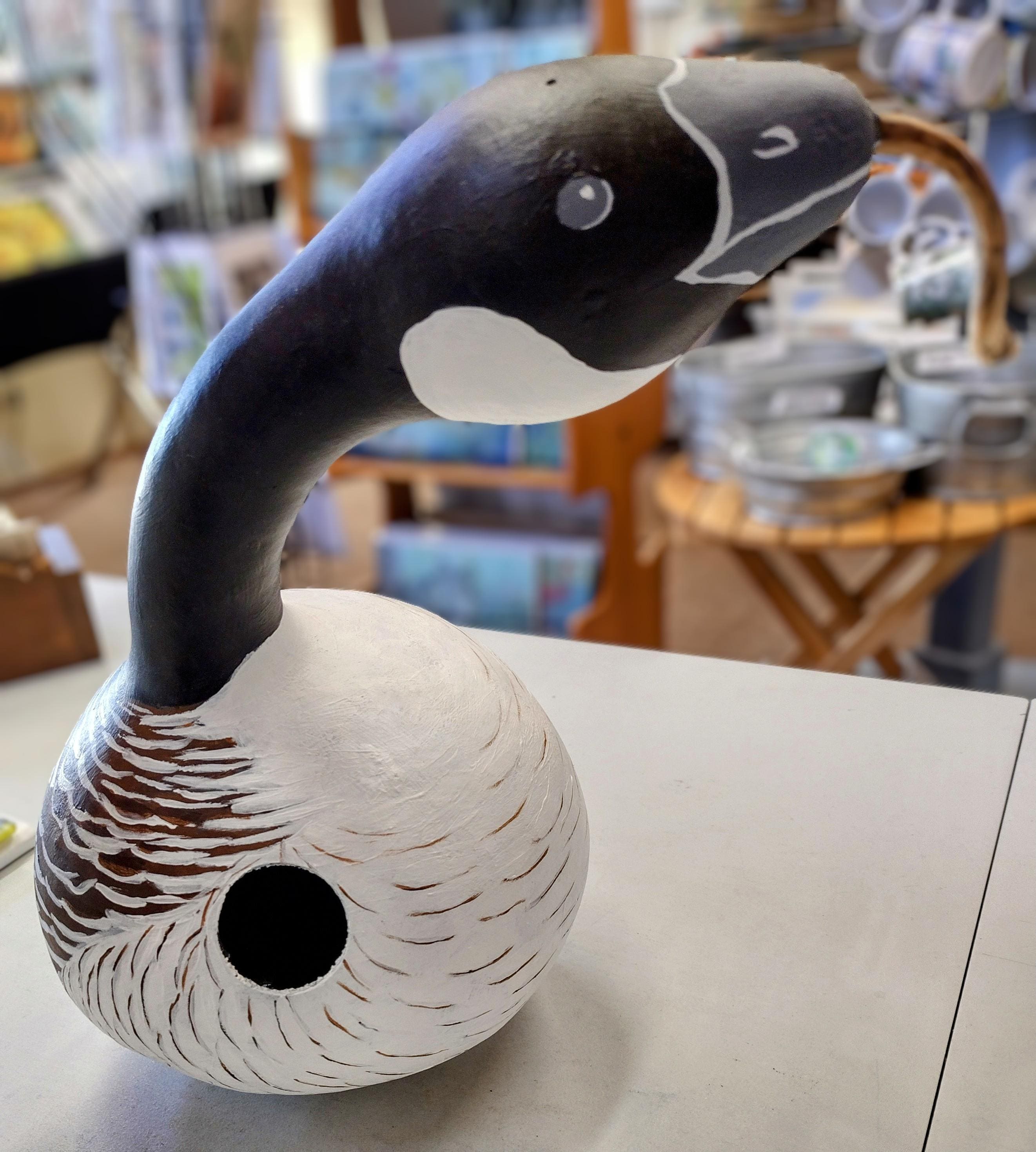 Canadian Goose Gourd Birdhouse - Etsy