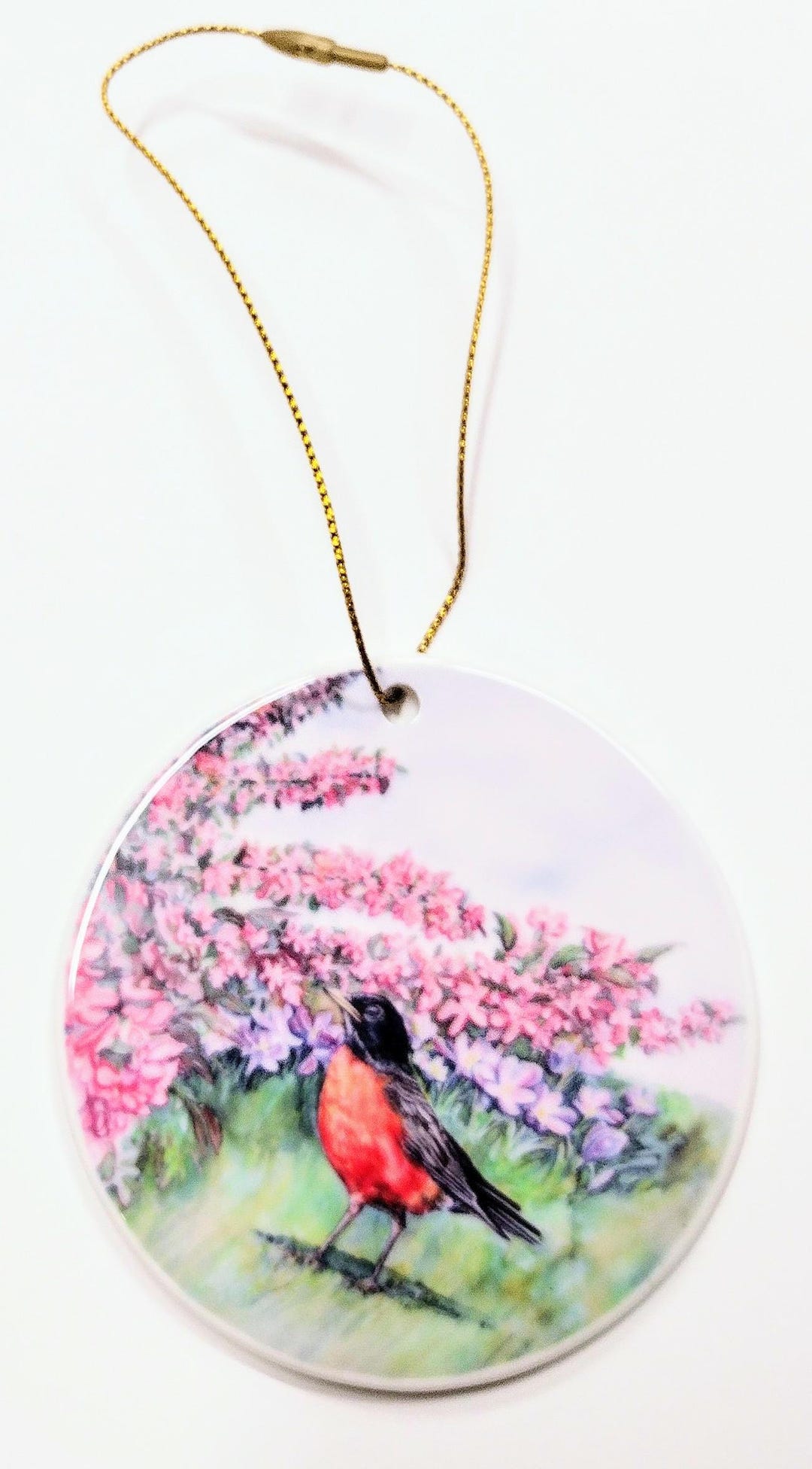 Robin Bird Ornament - Etsy