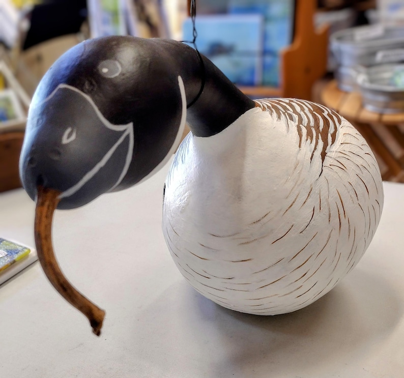 Canadian Goose Gourd Birdhouse - Etsy