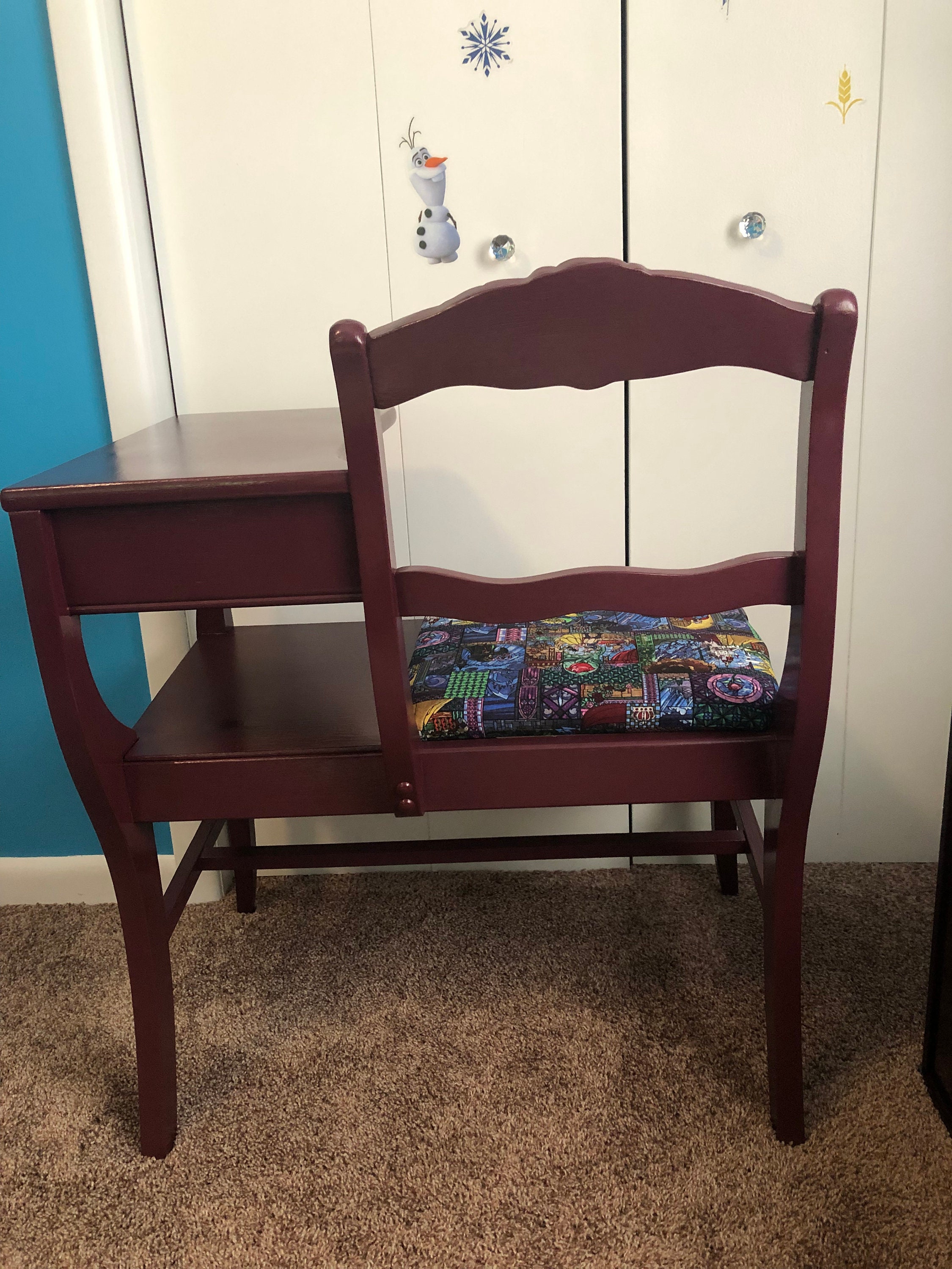 Beauty Theme Telephone Bench - Etsy