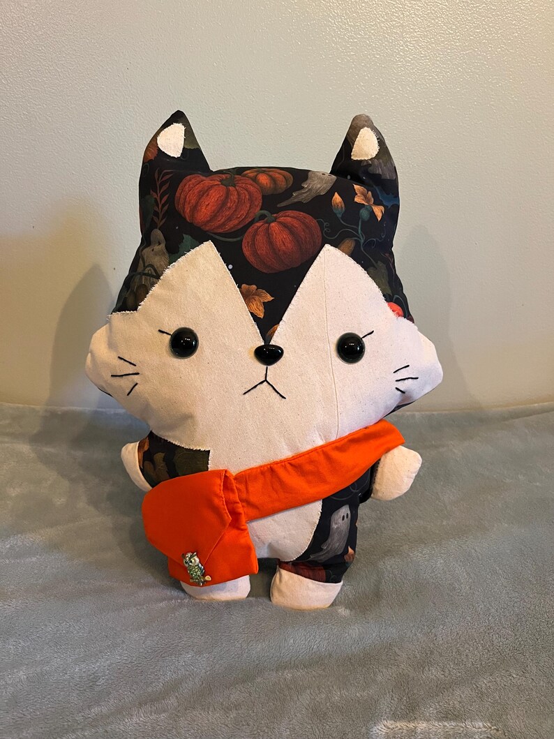 Halloween Plush Fox - Etsy