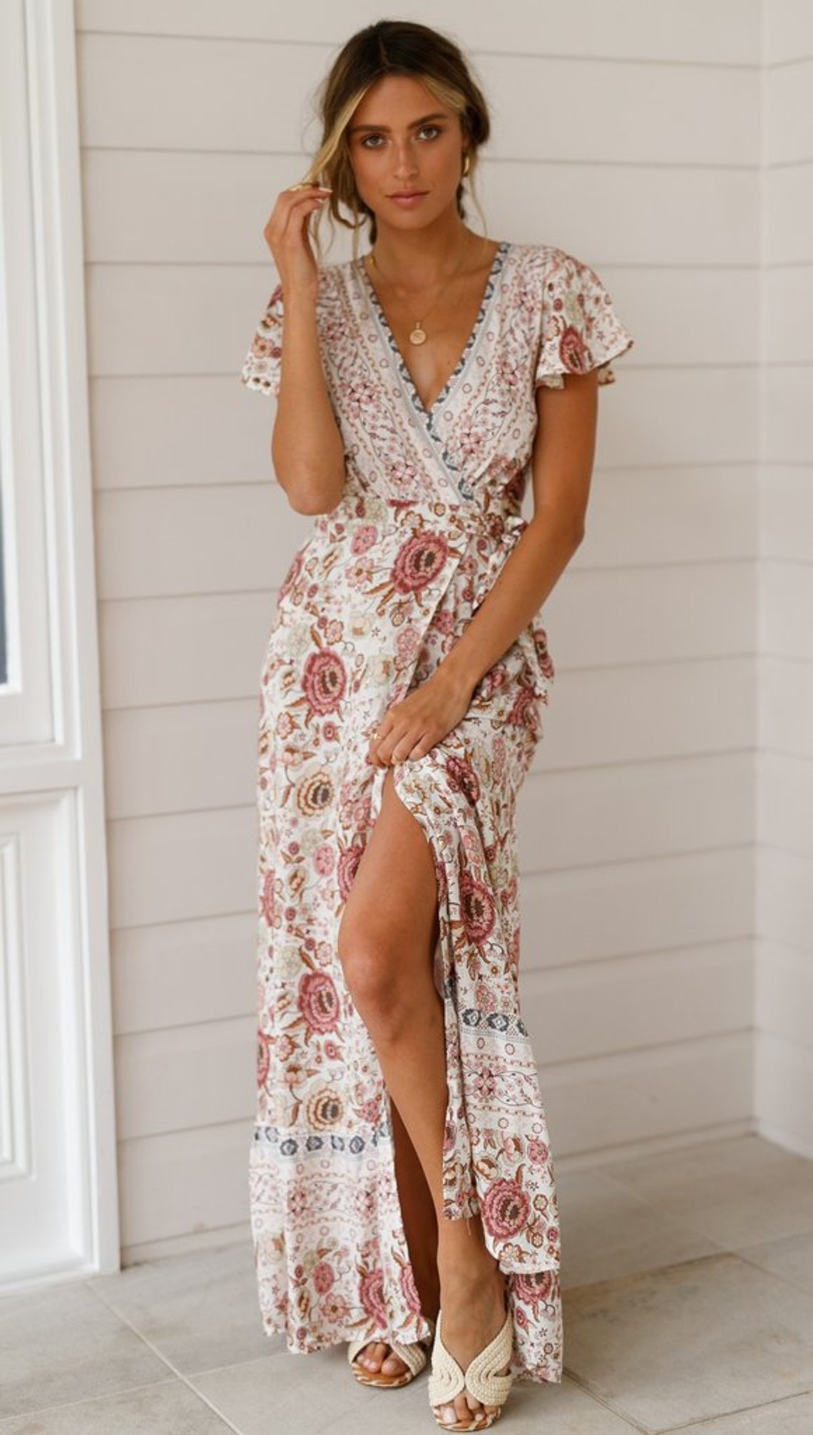 Boho Dress Plus Size Summer Dress For Women Bohemian Dress Etsy